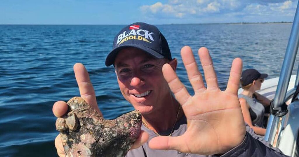 Boat captain finds huge tooth that belonged to…