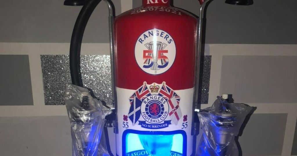 Rangers superfans creates Ibrox 'mini bars' from…