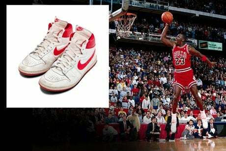 Michael Jordan: Trainers worn by NBA legend fetch…