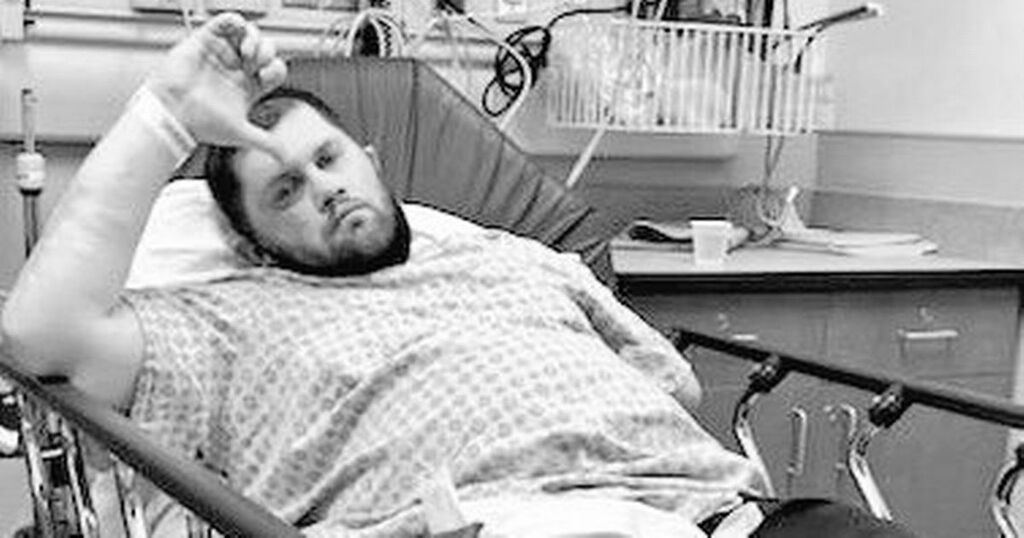 Former American wrestler Jimmy Rave has both legs…