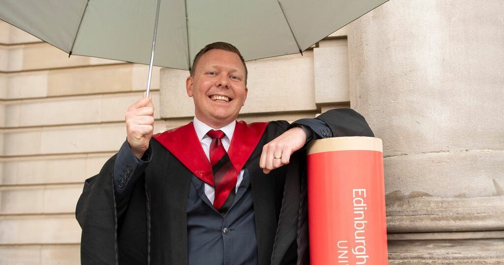 Edinburgh police officer graduates after balancing…