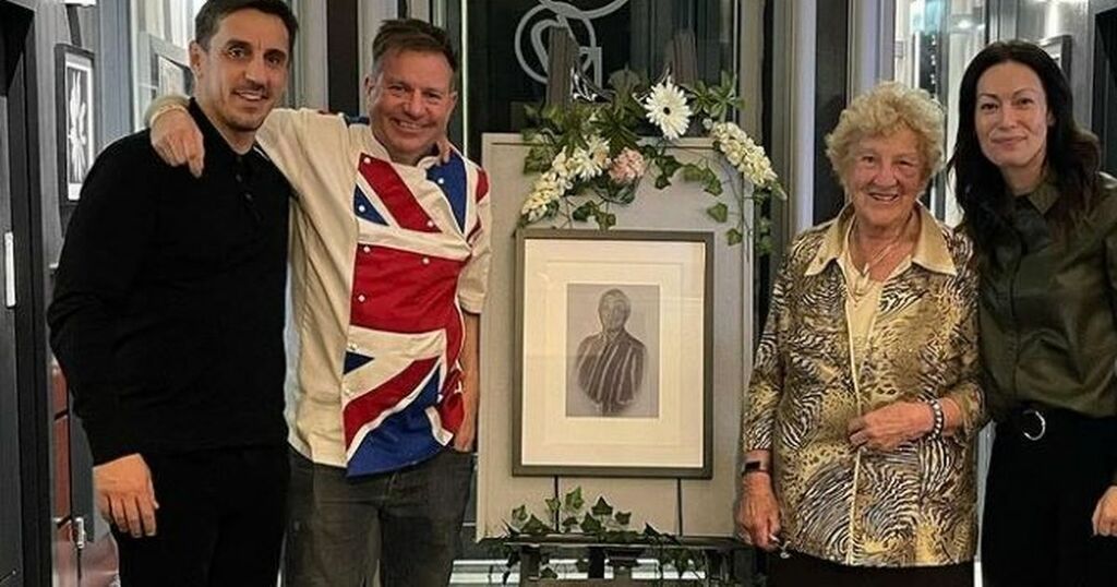 Gary Neville pays tribute as Nutters Restaurant serves…