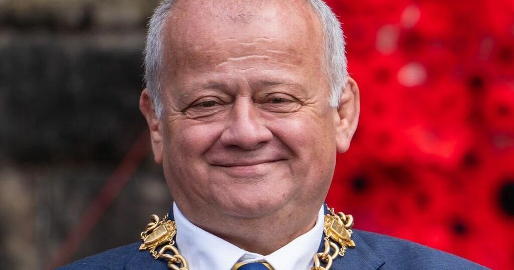 Former Merthyr Tydfil council mayor Howard Barrett…