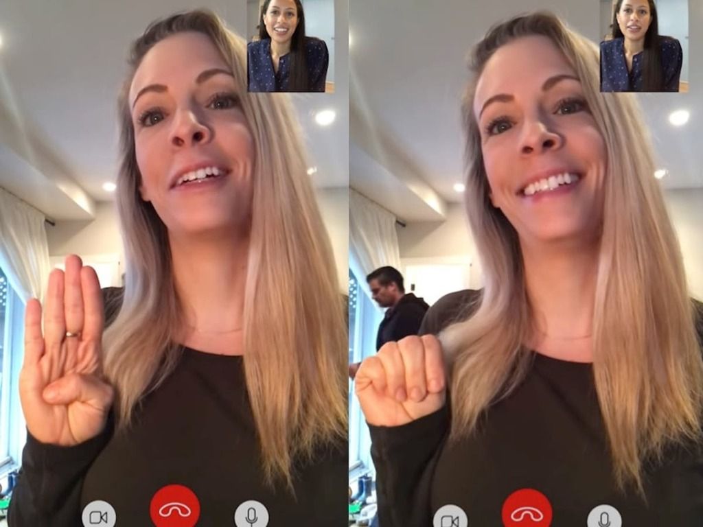 What is the ‘international’ hand signal to indicate…