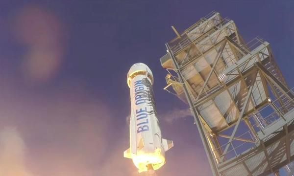 Blue Origin launches and lands sub-orbital rocket for…