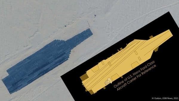 China builds mockups of US Navy ships as tensions rise…