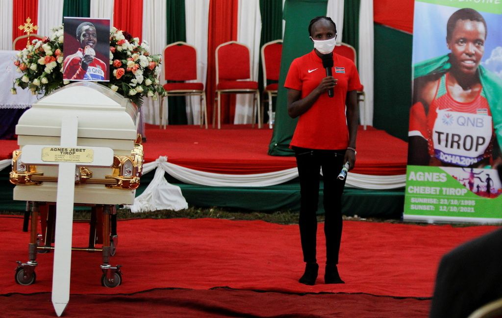Kenya court says slain Olympian Tirop's husband must…