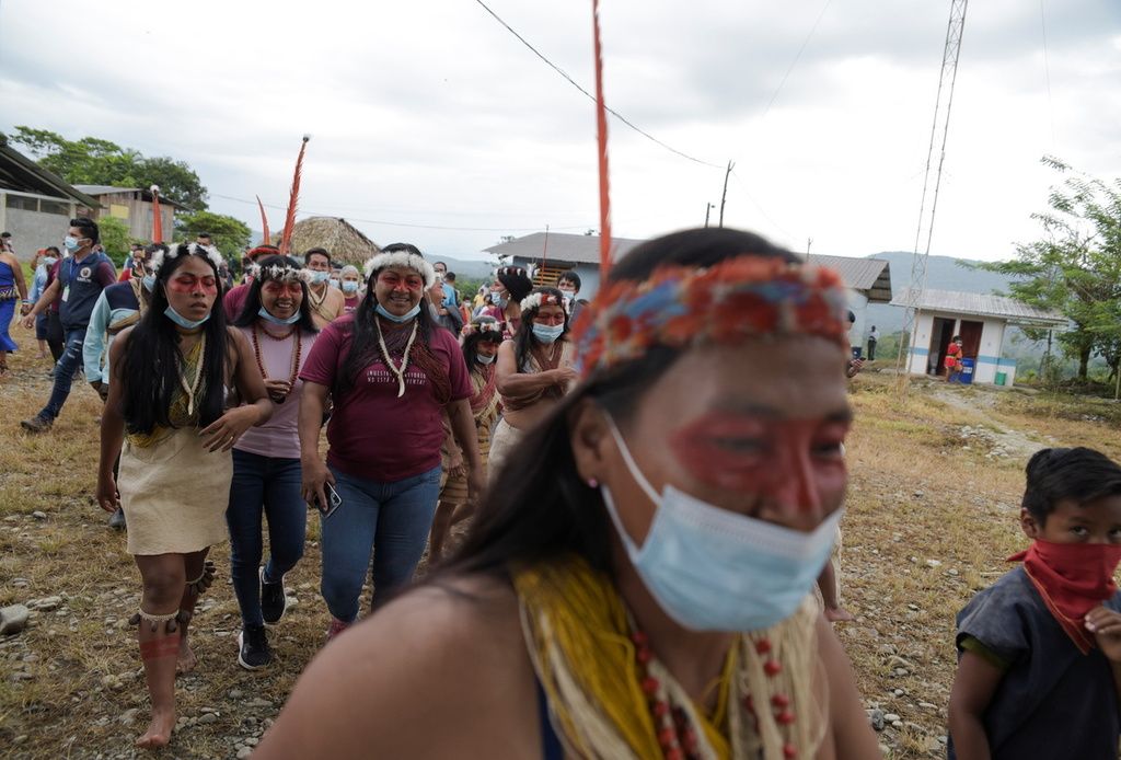 Ecuador indigenous community welcomes judges to…