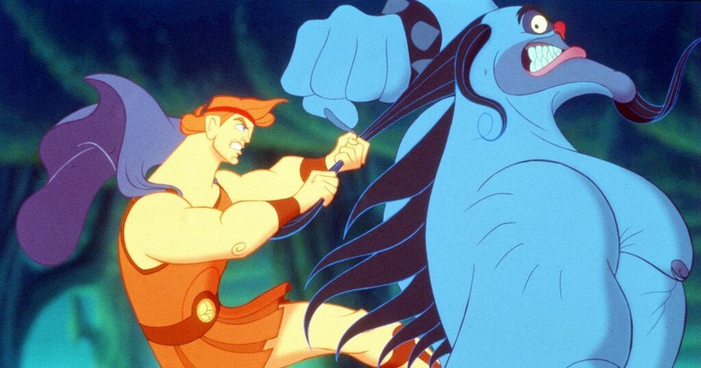 Disney's Hercules featured rude moment in fight scene…