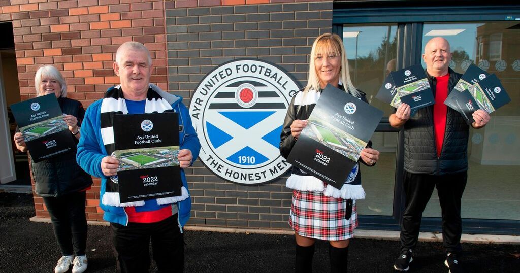 Ayr United launch official club calendar as legends…