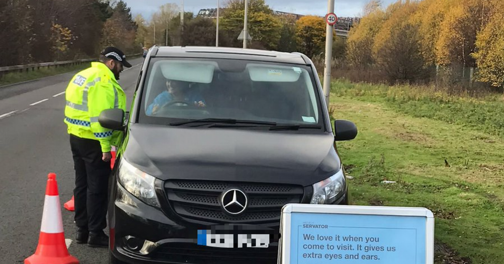 Edinburgh anti-terror police pull over drivers amid…
