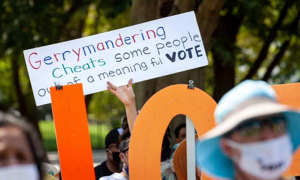 This is what gerrymandering looks like