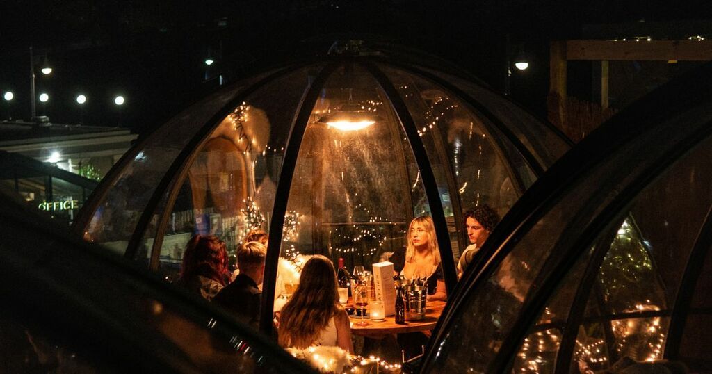 Edinburgh bar launches 'secret' drinking domes with…