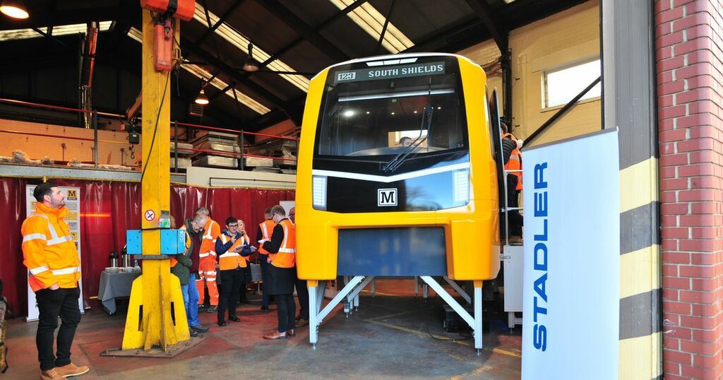 See inside new £70m Gosforth Metro depot as phase one…