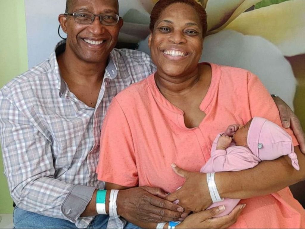 Woman has first baby at 50 after more than a decade of…
