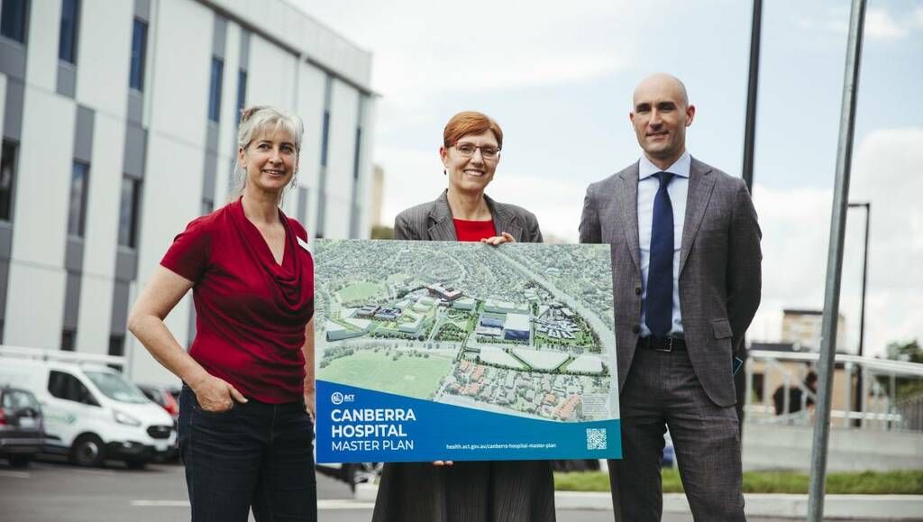 Long-awaited plans for Canberra Hospital upgrade…