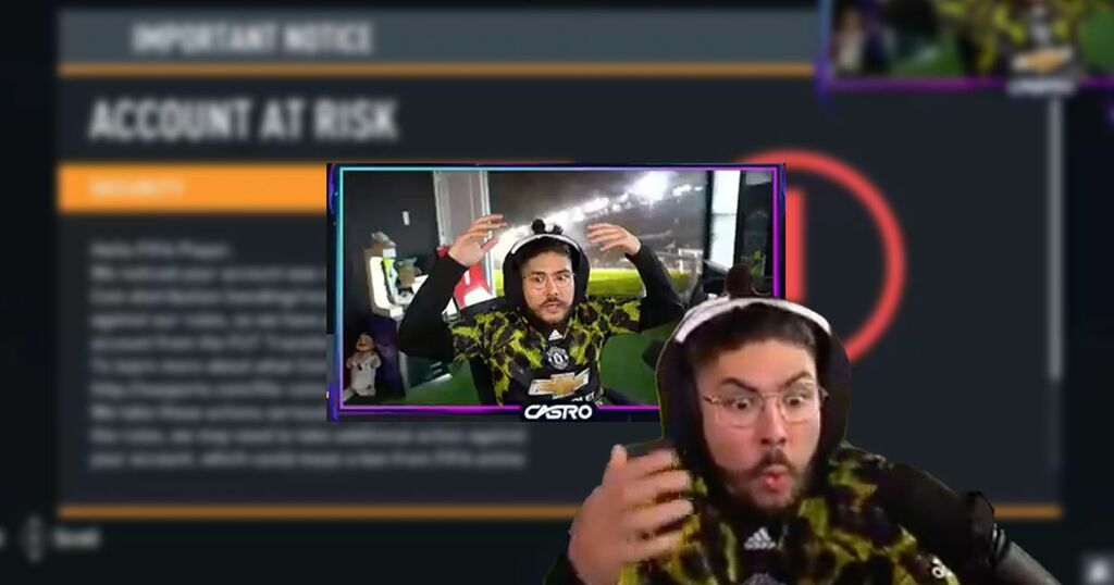 FIFA 22 streamer Castro banned from FUT transfer…
