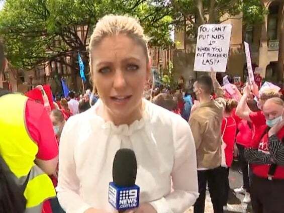 Australian news reporter admits she made an ‘error’…