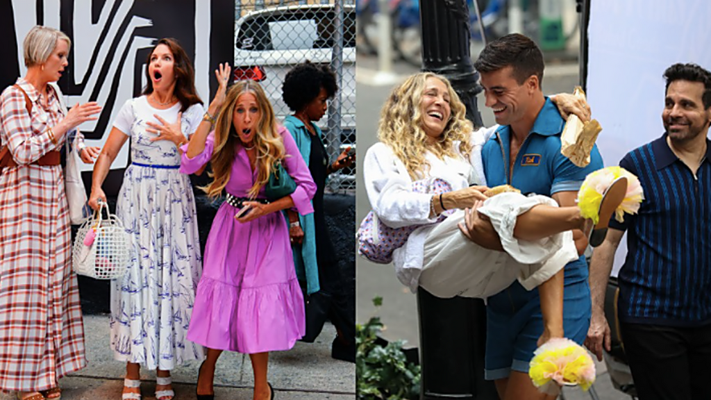 The SATC Cast Filmed Fake Scenes To Throw Fans Off So…