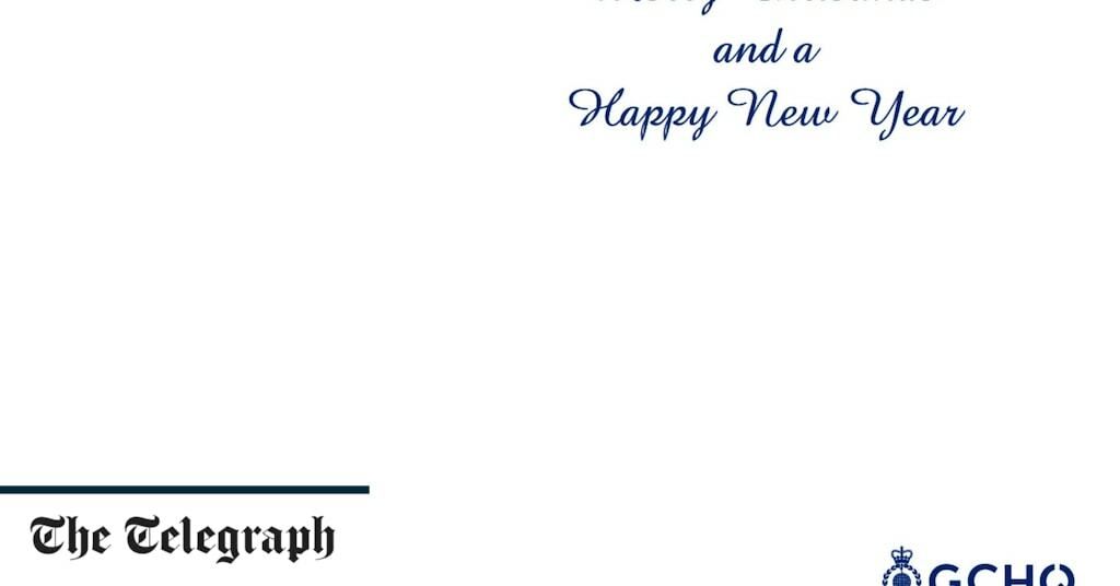GCHQ's Christmas card puzzle: Can you outsmart an…