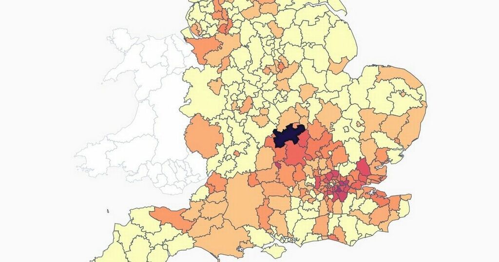 Terrifying map shows how Omicron has swept across…