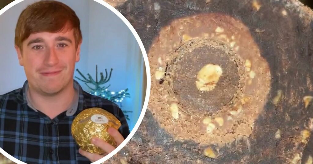 I tried the giant £26 'Ferrero Rocher' which weighs…