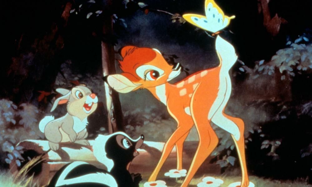 Bambi: cute, lovable, vulnerable ... or a dark parable…