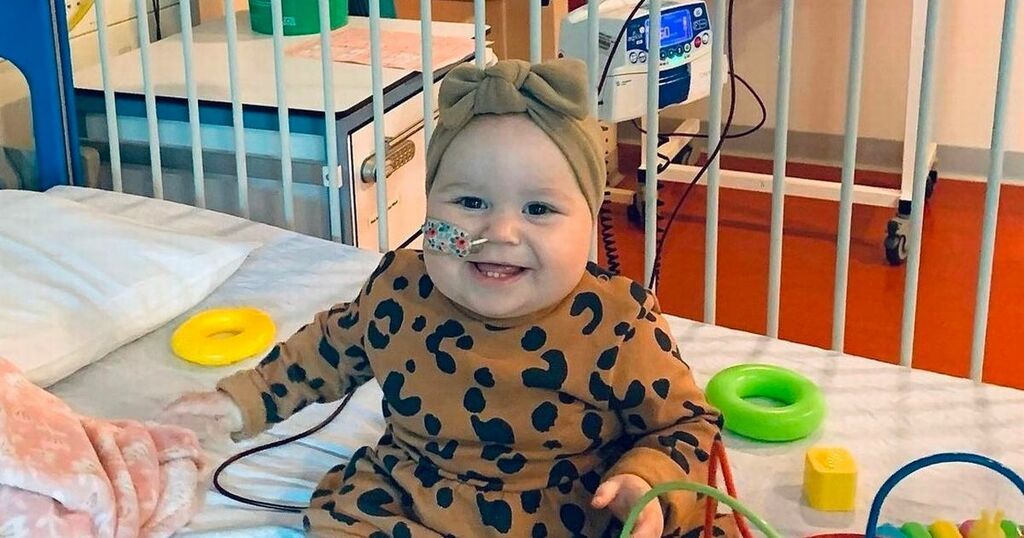 Pinprick spots on baby's elbow turn out to be symptom…