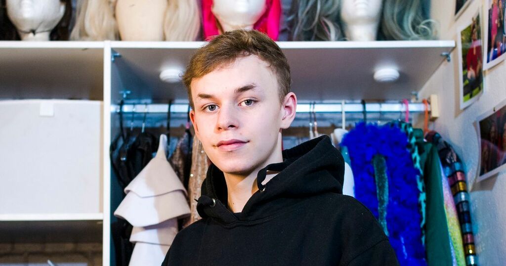 Meet Edinburgh's youngest drag queen Sam Carlin who is…