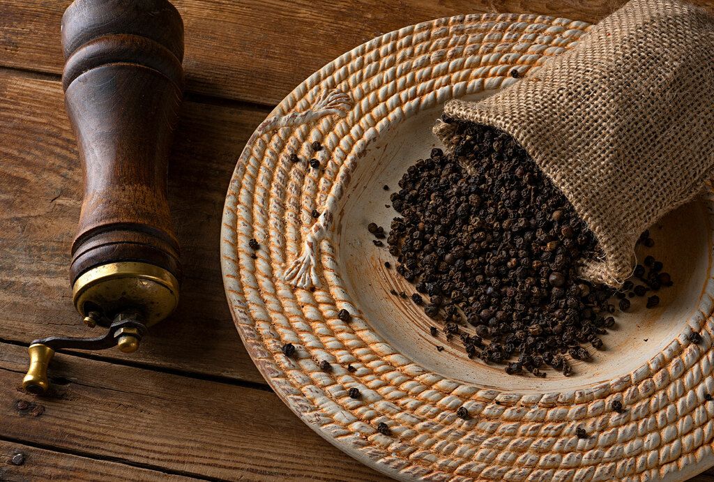 The history of black pepper
