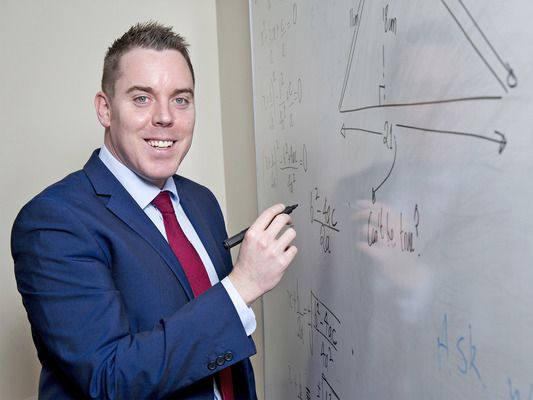 Colin Hegarty: Maths teacher could become a…