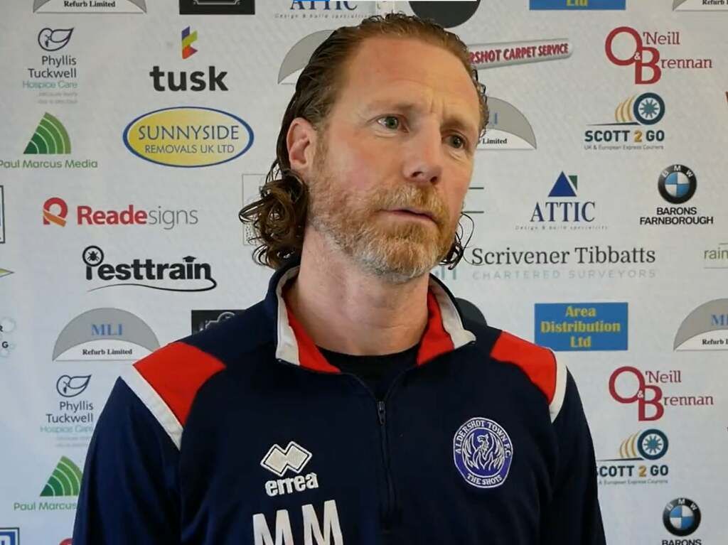 Interview with Aldershot Town Football Club’s manager…