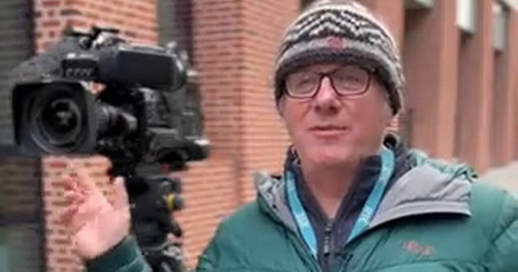 RTE cameraman who filmed clip of man slipping on ice…