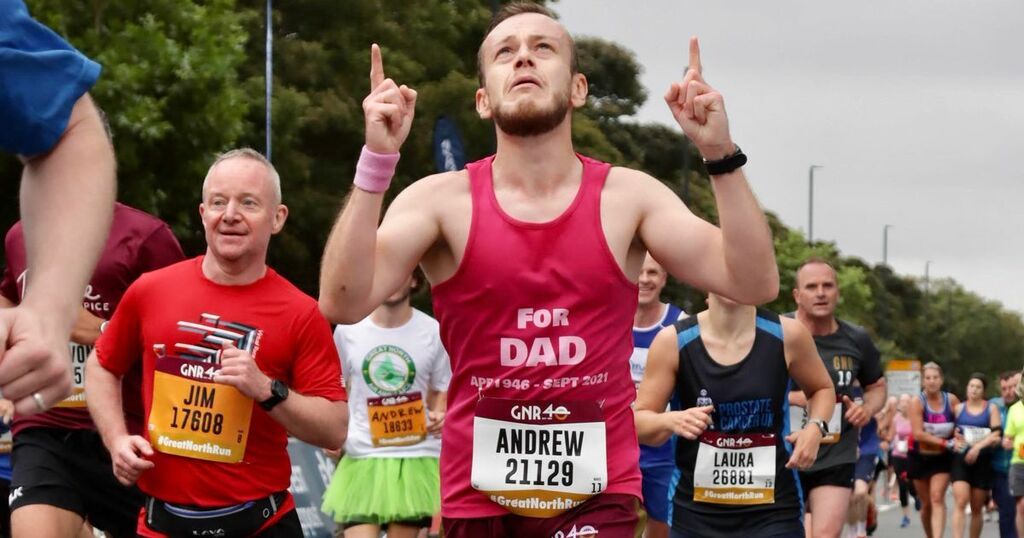 Death of Alnwick dad inspires son to attempt 76 half…