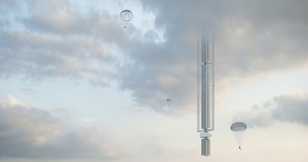 Inside gigantic skyscraper set to be built on an…