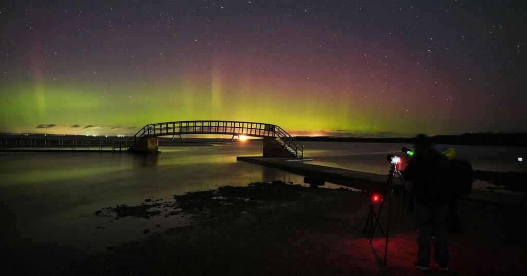 Northern Lights to be visible in Scotland tonight as…