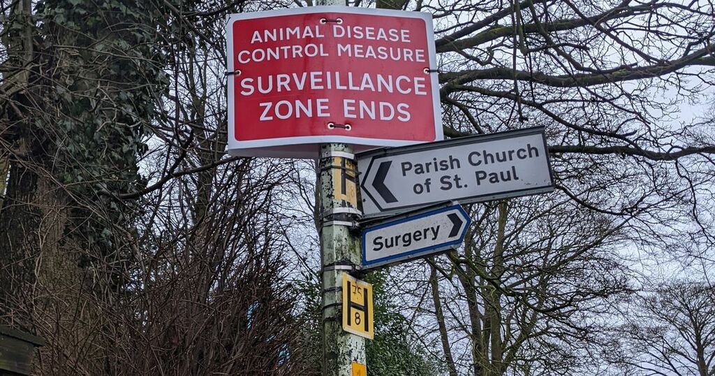 Avian flu control zones affecting Greater Manchester…