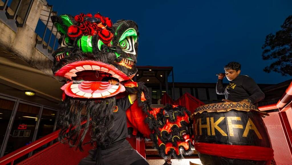 Where to see the Lunar lions to celebrate the Chinese…