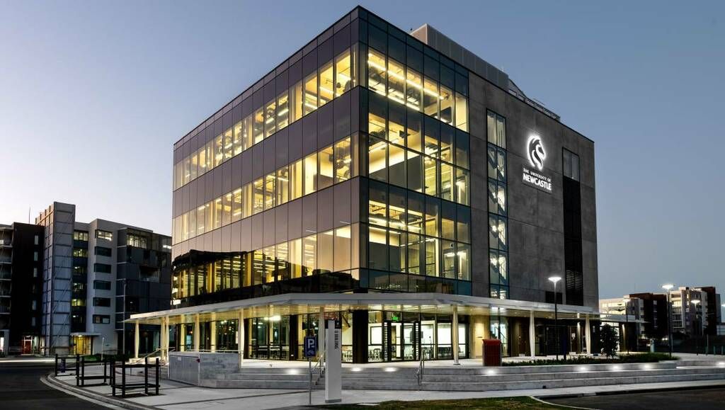 Univeristy of Newcastle's newest building gets top…