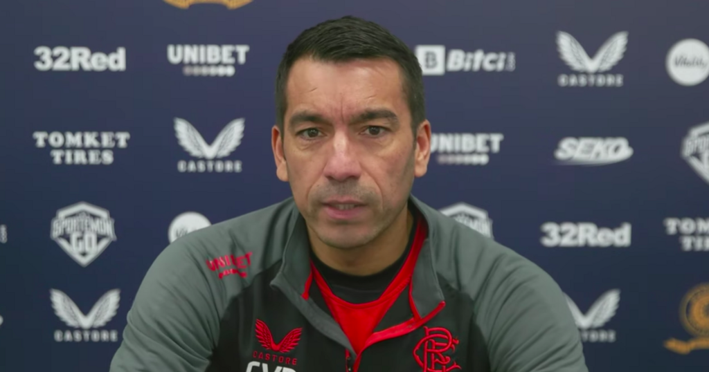 Gio van Bronckhorst Rangers press conference in full…