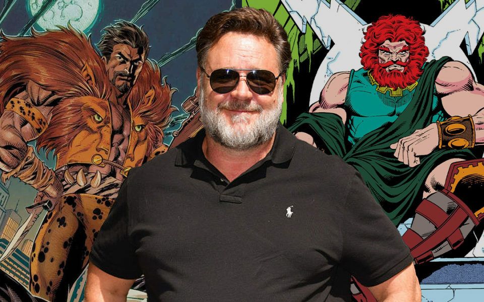 From Zeus to Kraven: Russell Crowe embraces the…