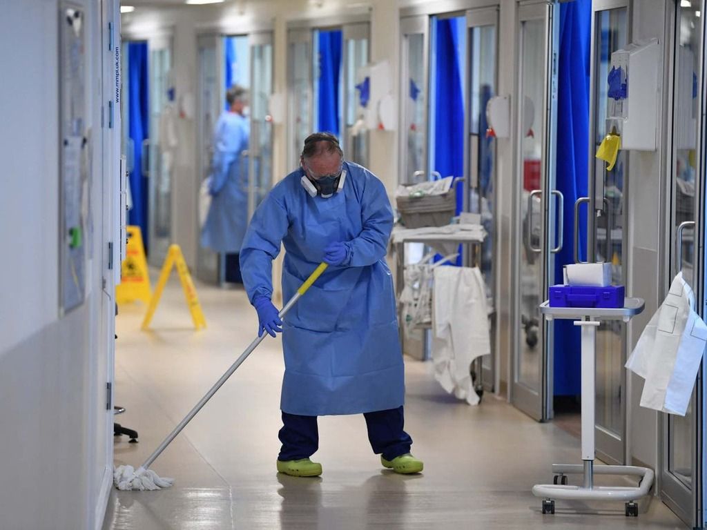 Hospital cleaners for private healthcare giant ‘forced…