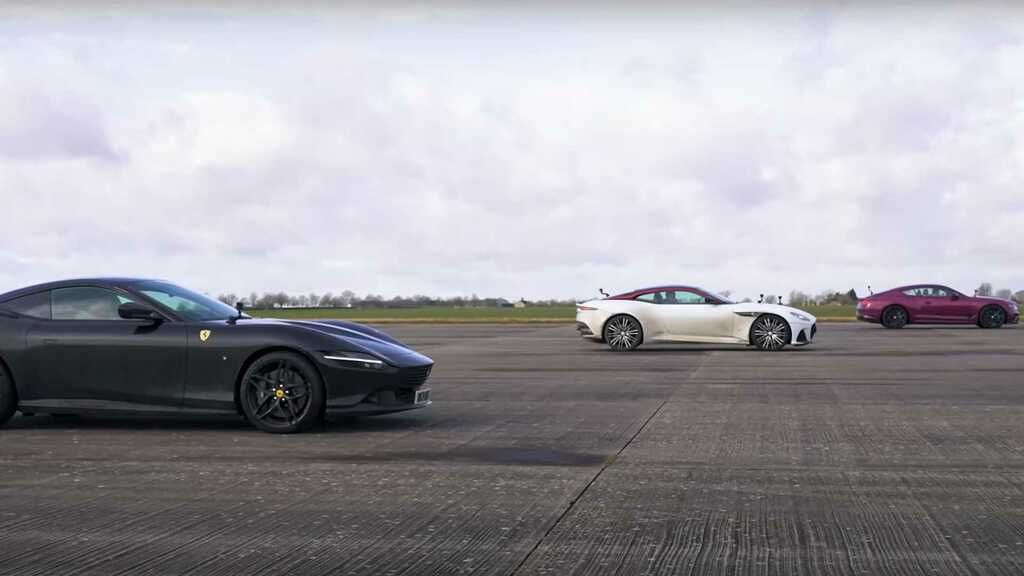 Roma Versus Conti GT Speed, DBS Drag Race Isn't Just A…