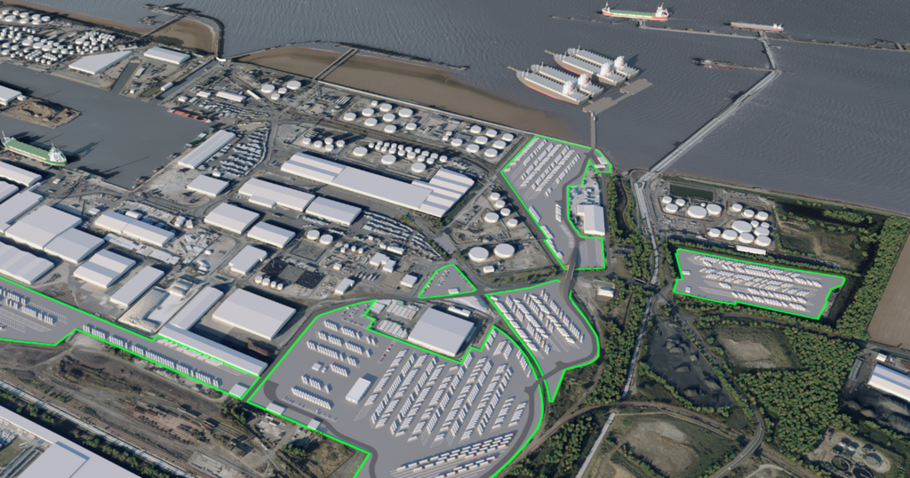 First view of Immingham port expansion as professional…