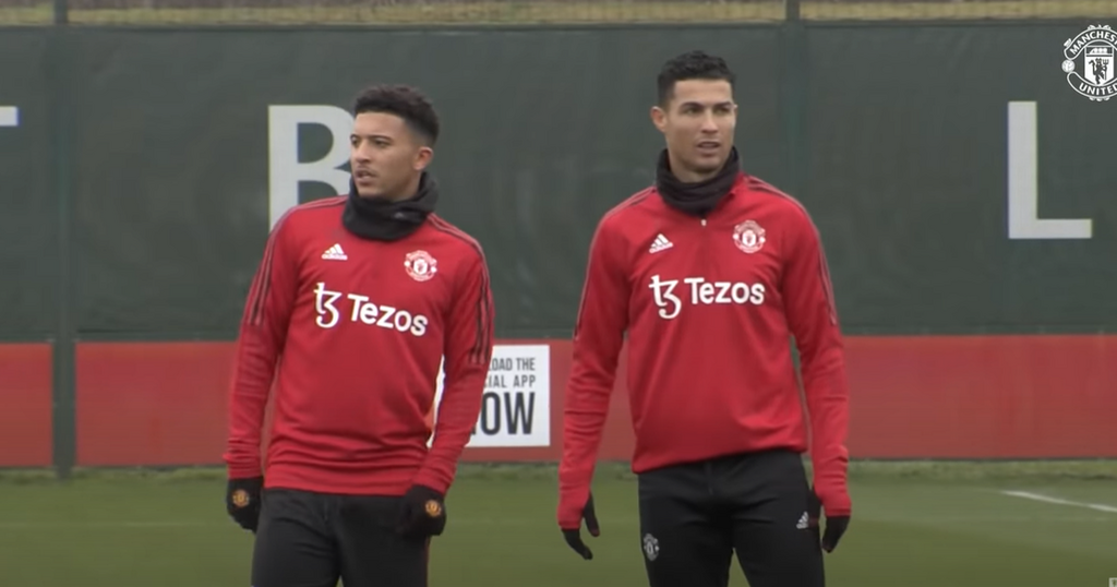Ronaldo and Sancho chat, McTominay line-up hint