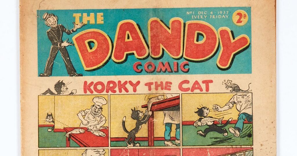 Rare first edition of The Dandy sells for over £4,000…