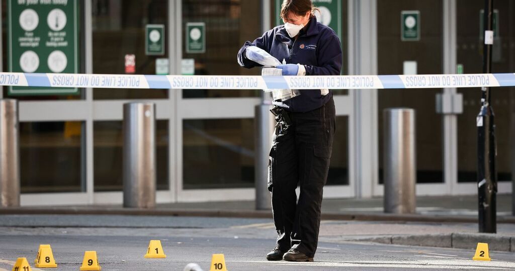 Busy city centre street became a crime scene following…