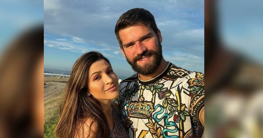 Alisson Becker and wife Natalia's 'nest full' in…