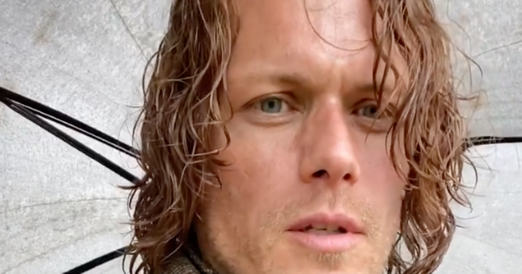 Outlander star Sam Heughan shares behind the scenes…
