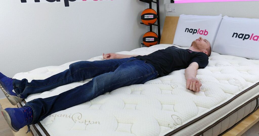 Derek's job as a mattress tester might sound like a…